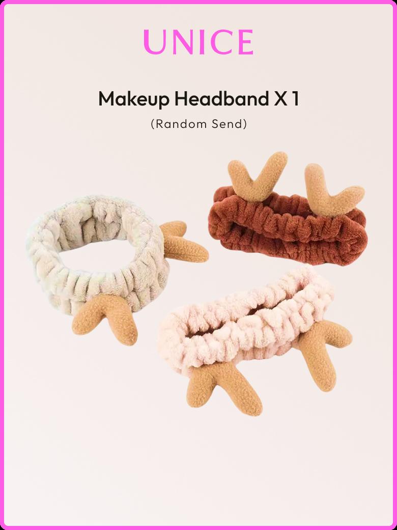 [Free Gift] UNice Soft Christmas Plush Headband For Makeup, Face ...