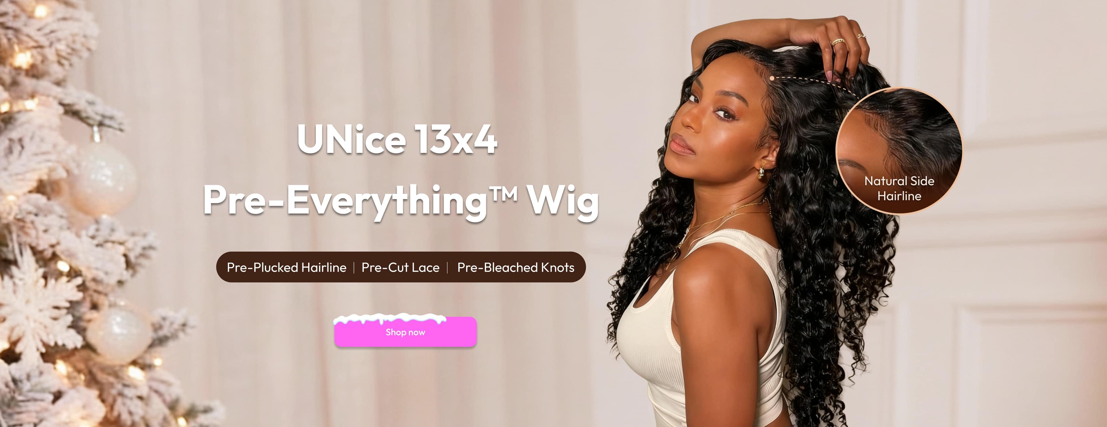 UNice Hair | #1 Trusted Innovator in Glueless Human Hair Wigs